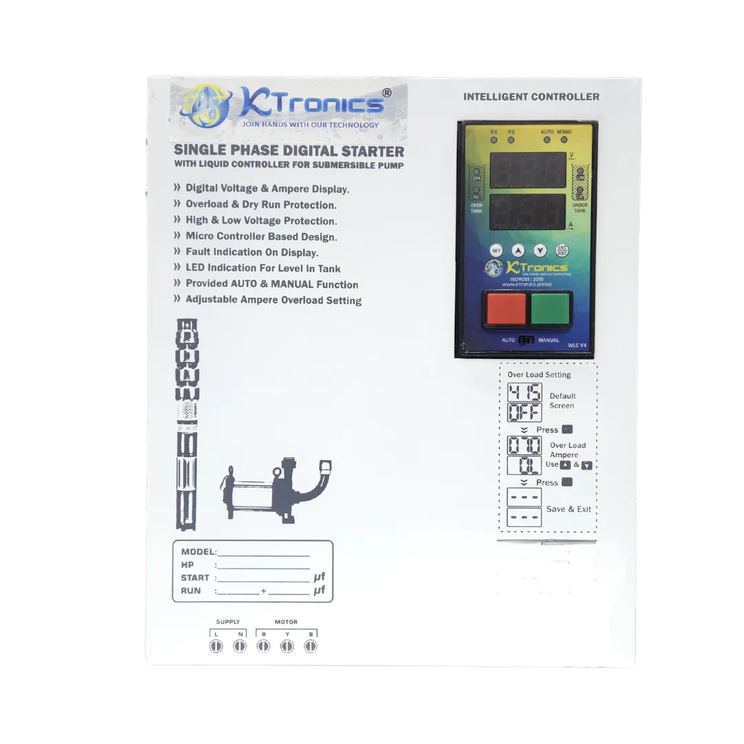 DWLC-V4M SINGLE PHASE SUBMERSIBLE STARTER | Ktronics | Buy Now